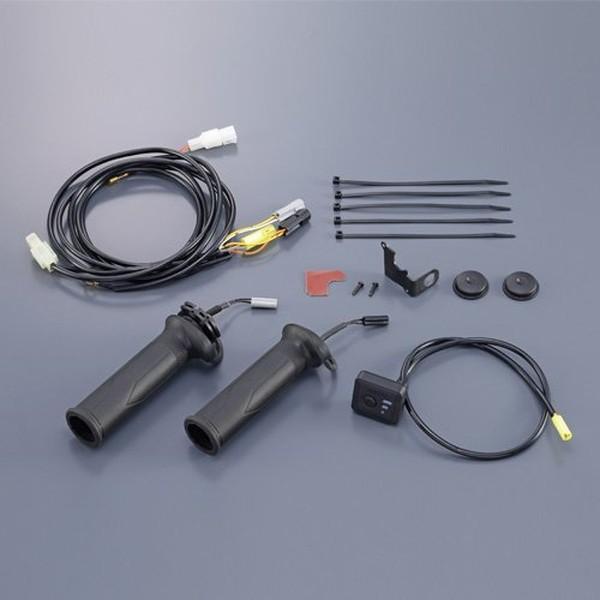 冬季の快適性と握りやすさを追求！車両の配線を加工せずスマートに取り付けが可能なヤマハ車専用設計。【主な適合車両】YZF-R3/25、MT-03/25 等※表示されている車両でも年式/仕様によっては装着できない車両もございますので、必ず「グリ...