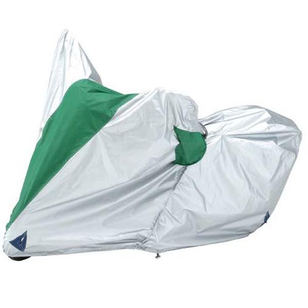 快適エアベンチレーション付き。 防炎素材を使用したバイクカバー。・両サイドに立体大型ベンチレーションを設け、カバー内の湿気を効果的に逃がします。・万一放火などによって火をつけられた場合、炎が燃え広がらないように加工された防炎素材を使用してい...