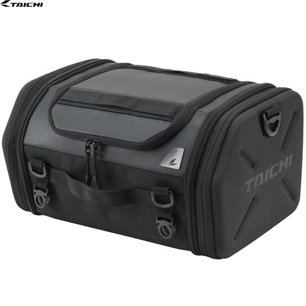 1泊から2泊程度の荷物を収納するのに適度なサイズ。メイン気室は、左右に拡張が可能で荷物の量に合わせて調整が可能。バッグ本体は左右のパネルを中心に各部の強度を高めており、シルエットが崩れにくい仕様。車体固定用ベルトの装着が容易で、様々なシート...