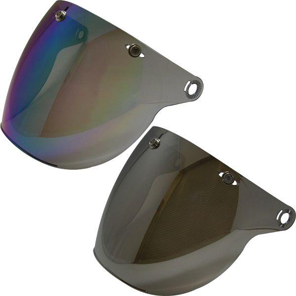 ◆適合モデル：TNK STR-JT（シールド付き ハーフヘルメット）専用　※同社製「STR」及び「STR FLICKER」には使用できません◆カラー：シルバーミラー、レインボーミラー※こちらはシールドのみの販売ページです。※画像と実物ではミ...