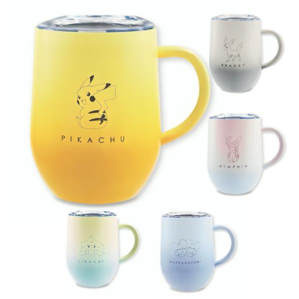 商品名品番 lun110サイズ H12.8×W11×D9.5(cm)ステンレス鋼特徴 保温保冷効果抜群のポケモンふたつきステンレスマグ♪グラデーションが綺麗なステンレスマグ☆温かい飲み物も冷たい飲み物もOKだよ♪発送日 12時のご注文は当日...