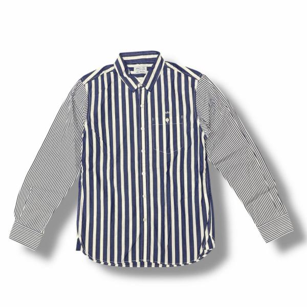 ブランド：NEIGHBORHOOD（ネイバーフッド）商品名：2014SS CLASSIC STRIPE/C-SHIRT.LS型番：141BENH-SHM02特徴：ストライプ切替え胸ポケット胸ポケット上刺繍ロゴ入り裾ネームタグ付きオリジナルブ...