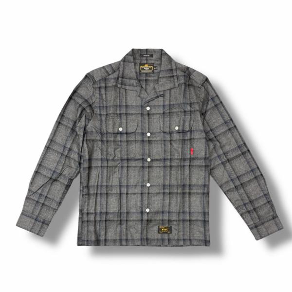 ブランド：WTAPS（ダブルタップス）商品名：2011AW VATOS L/S/SHIRTS型番：112SPDT-SHM01特徴：オープンカラーシャツフロントボタンチェック柄デザインフロント胸部ポケット裾ブランドロゴパッチボックスカット参考...