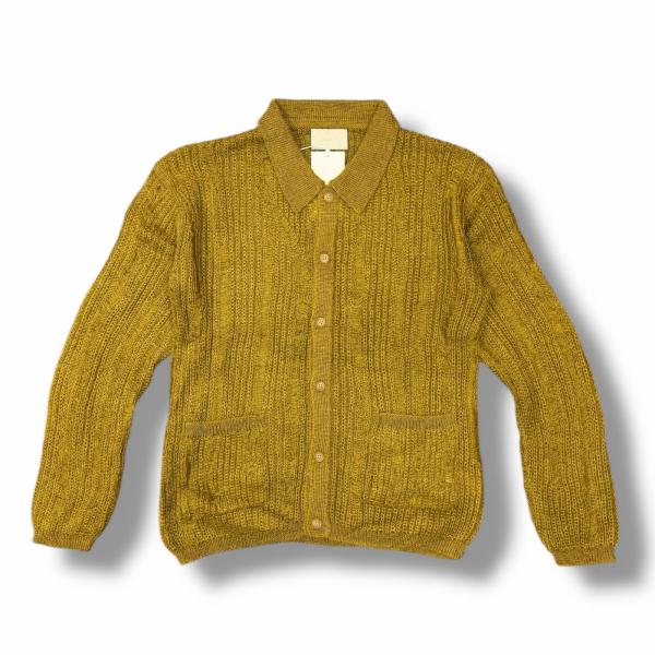 ブランド：YOKE（ヨーク）商品名：2025SS SILK MOHAIR BUTTONED CARDIGAN型番：YK25SS0954S特徴：キッドモヘアとシルク混紡糸を使用した軽量でシアー感のあるボタンカーディガン。シームレスなデザインや...