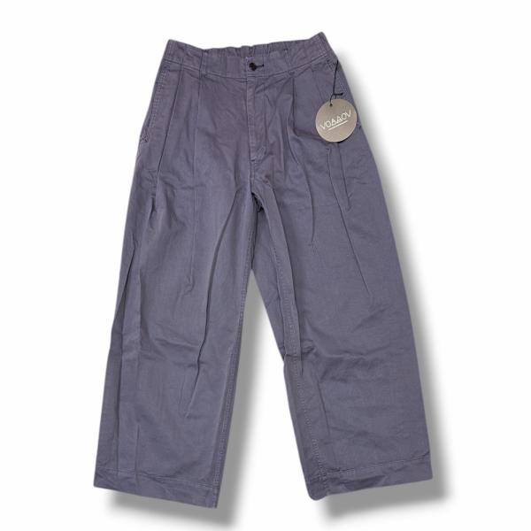 ブランド：VOAAOV（ヴォアーブ）商品名：2025SS HIGH DENSITY TWILL TUCK WIDE型番：VOPT-N21特徴：ハリのある高密度ツイル素材を採用フロントにタックを施したボリュームのあるワイドシルエットウエストの...