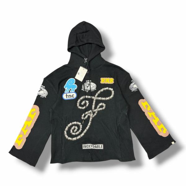 ブランド：FAF(Fake As Flowers)（エフエーエフ(フェイクアスフラワーズ)）商品名：Thermal Commercial Hoodie型番：3121203特徴：ヒ?ンテーシ?のハ?イクレーシンク?サーマルシ?ャーシ? ーをヒ...