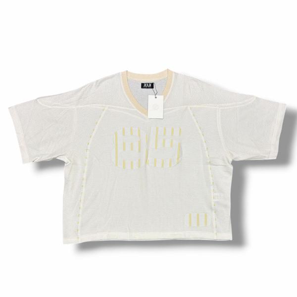 ブランド：FAF(Fake As Flowers)（エフエーエフ(フェイクアスフラワーズ)）商品名：Stripe Football Jersey型番：3121207特徴：Vネック仕様のスポーティなユニフォーム型をベースに、同系色の淡いトーン...
