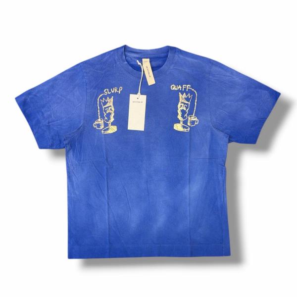 ブランド：SHINYAKOZUKA （シンヤコヅカ）商品名：2025SS AFTER THE HARD WORK型番：2501SK110E特徴：定番のS/S TEE。シルエットはあくまでベーシックながら、ヴィンテージライクなウォッシュ加工と...