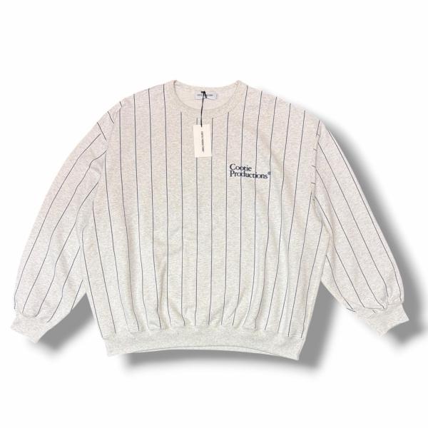 ブランド：COOTIE（クーティー）商品名：2025SS Allover Print Open End Yarn Sweat Crew型番：CTE-25S303特徴：オリジナルで編み上げた空紡糸を使用した裏毛スウェット生地に対して、ストライ...