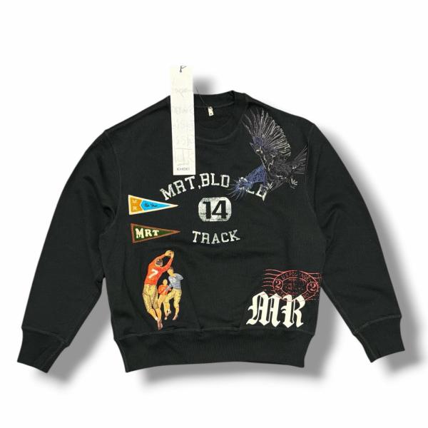 ブランド：KHOKI（コッキ）商品名：Multi embodied-design sweatshirt型番：25ss-t-01特徴：ヴィンテージのカレッジスウェットをモチーフにしたスウェットシャツです。オーバーサイズでラフな雰囲気で着て頂け...