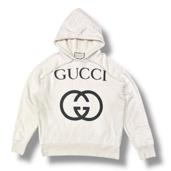 ブランド：GUCCI（グッチ）商品名：Interlocking G Hooded Sweatshirt型番：475374-X3Q25特徴：ラグジュアリーブランド GUCCI（グッチ） を象徴する“インターロッキングG”ロゴをフロントに配した...