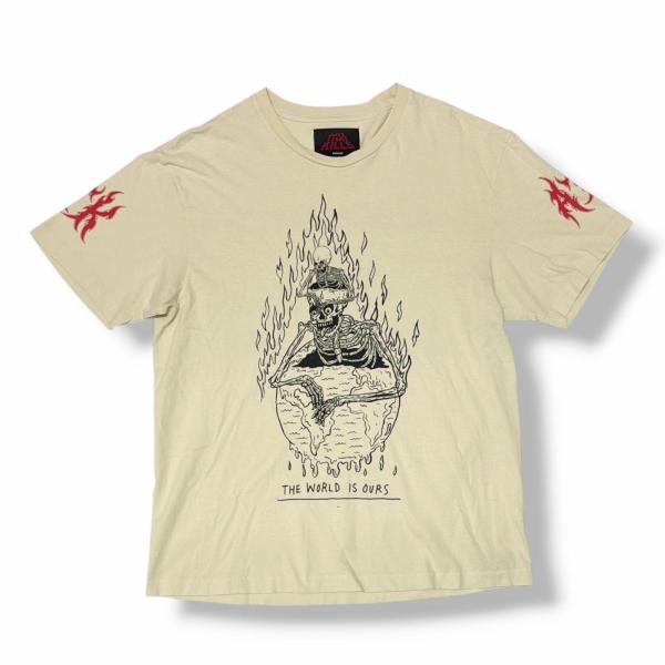 ブランド：GALLERY DEPT.（ギャラリーデプト）商品名：THE WORLD IS OURS TEE特徴：90年代からインスパイアされたリラックスフィットTシャツ。フロントには力強いメッセージ“The World Is Ours”、バ...