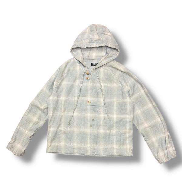 ブランド：FAF(Fake As Flowers)（エフエーエフ(フェイクアスフラワーズ)）商品名：2025SS Mexican shirts parka 型番：3121101特徴：メキシカンパーカーとワークジャケットのディテイルをミックス...