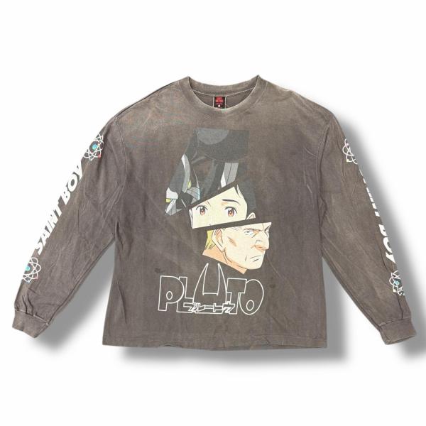 ブランド：SAINT MICHAEL（セントマイケル） × PLUTO（プルートゥ）商品名：2024AW LS TEE PLUTO型番：SM-YS1-0000-C30特徴：クルーネックフロント・バックロゴプリント袖リブ仕様裾シングルステッチ...