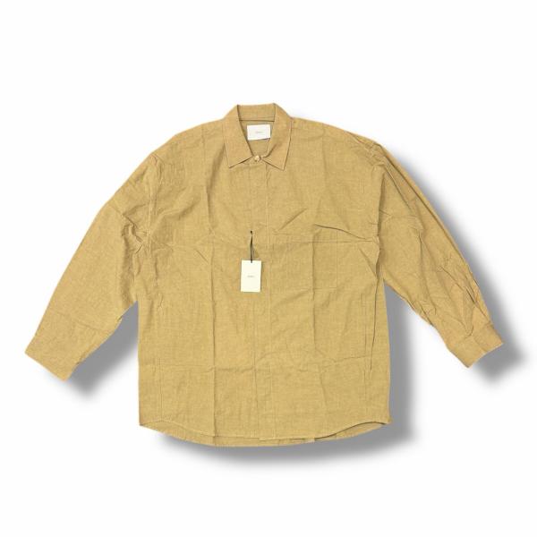 ブランド：stein(ssstein)（シュタイン）商品名：OVERSIZED MILITARY SHIRT型番：ST.367特徴：ゆったりとしたオーバーサイジングコットンリネン素材に特殊な染め上げ加工を施し、独特な風合いに仕上がったミリタ...