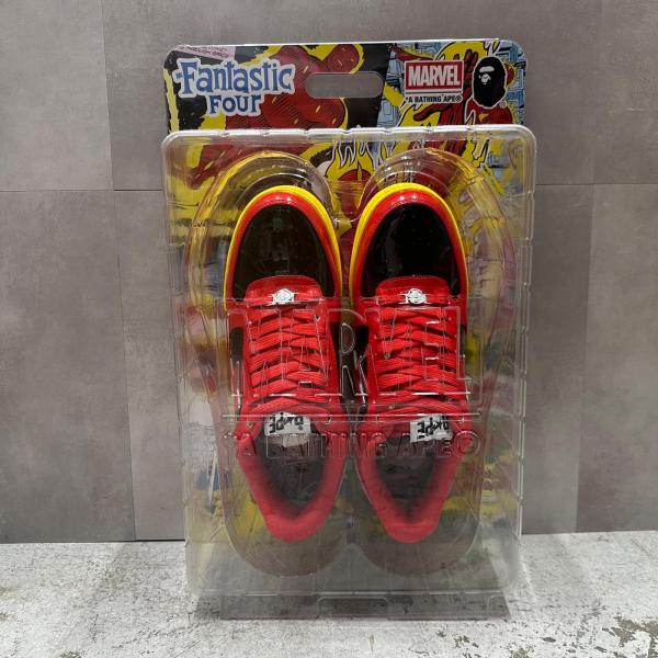 ブランド：A BATHING APE（アベイシングエイプ） × Marvel The Fantastic Four（マーベル ザ ファンタスティック・フォー）商品名：THE HUMAN TORCH特徴：スニーカーでは、「ファンタスティック・...
