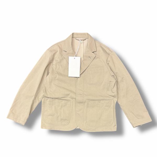 ブランド：KANEMASA PHIL.（カネマサフィル）商品名：2025SS 36G ECONYL Solid Single Jacket型番：SK25S-004特徴：再生ナイロン素材ECONYLとスビンコットンを使用し、 36Gスーパーハ...
