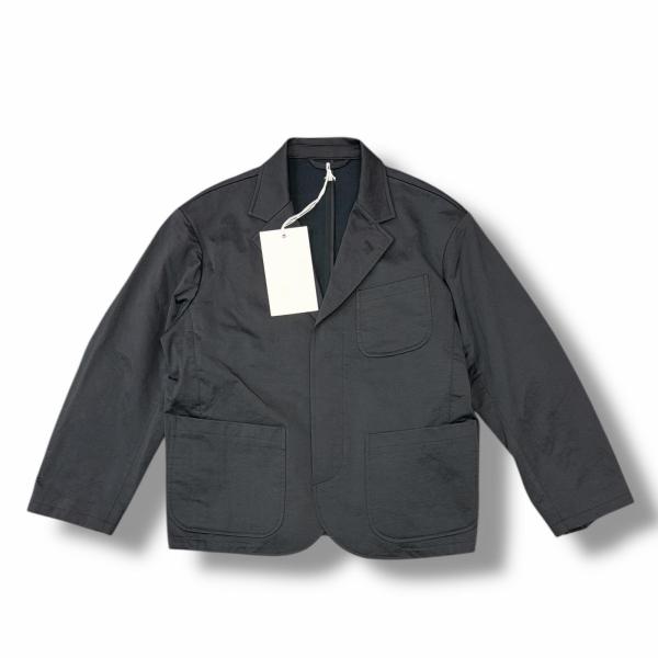 ブランド：KANEMASA PHIL.（カネマサフィル）商品名：2025SS 36G ECONYL Solid Single Jacket型番：SK25S-004特徴：再生ナイロン素材ECONYLとスビンコットンを使用し、 36Gスーパーハ...