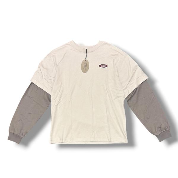 ブランド：SEDAN ALL-PURPOSE（セダンオールパーパス）商品名：2025SS Oval Logo Layered L/S Tee型番：SD25S-CT04特徴：どこか懐かしさを感じるロングスリーブTシャツとショートスリーブTシャ...