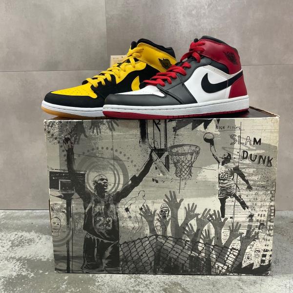 ブランド：NIKE（ナイキ）商品名：Air Jordan 1 Beginning Moments Pack型番：316132-991特徴：NEW LOVE-黄黒(136085-072)、OLD LOVE-つま黒が2足セットでスペシャルボック...