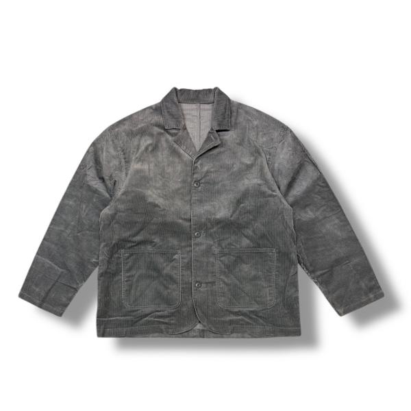 ブランド：uniform experiment（ユニフォームエクスペリメント）商品名：WORK JACKET 型番：UE-240028特徴：ブラックはTCツイル、グレーはコーデュロイ、カーキはコットンバックサテン、ネイビーはドライタッチのオ...