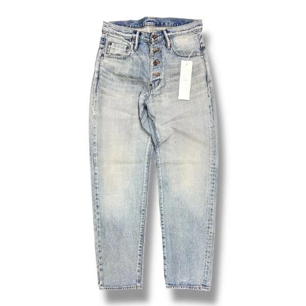 ブランド：SUGARHILL （シュガーヒル）商品名：2023SS FADED DENIM PANTS型番：23SSPT04特徴：テーパードシルエットのデニムパンツです。アタリ加工を施したのちに脱色とオーバーダイ加工を施しています。アイコニ...