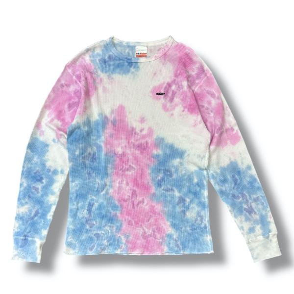 ブランド：SAINT MICHAEL（セントマイケル）商品名：2025SS LS THARMAL TEE型番：SM-HR8-0000-039特徴：クルーネック袖リブ仕様フロント胸部刺繍ロゴ総柄デザインサーマル生地参考上代：30800円カラー...