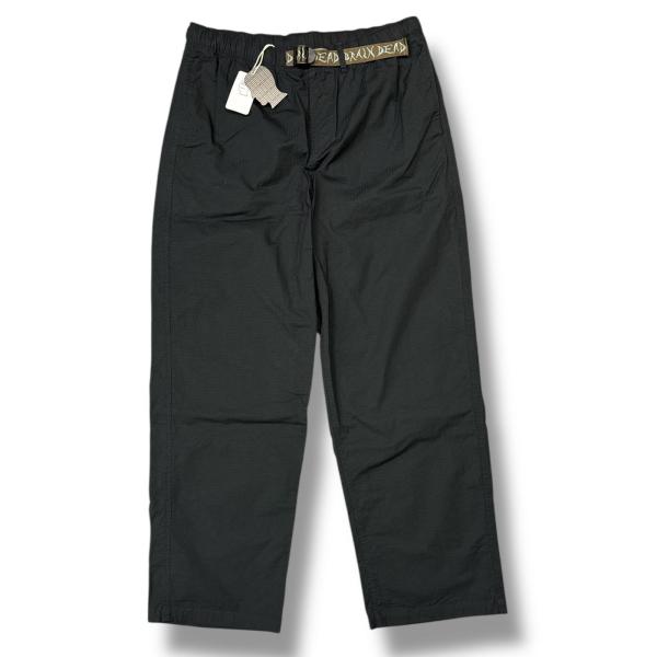 ブランド：BRAIN DEAD（ブレインデッド）商品名：2025SS Ripstop Climber Pant型番：B11004369D225特徴：ウエストベルト搭載サイドポケット×2バックポケット×2カラー：ブラック表記サイズ：Lウエスト...