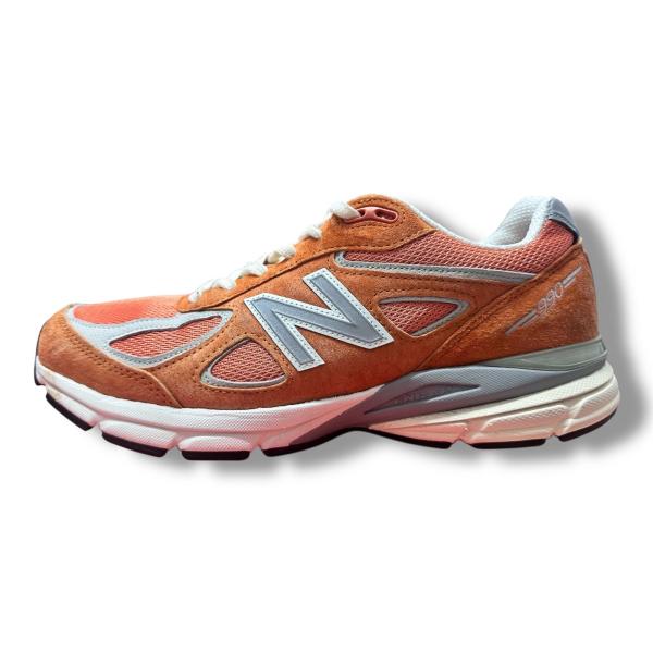 ブランド：New Balance（ニューバランス） × Aime Leon Dore（エメレオンドレ）商品名：990ｖ4 スエード スニーカー型番：U990OG4特徴：クリエイティブディレクターである「Aim<!-利用不可文字-!&g...