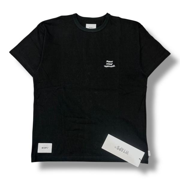 ブランド：WTAPS（ダブルタップス）商品名：2025SS LIM / COTTON型番：251ATDT-CSM13特徴：2重構造の天竺を使用したTシャツ。裏返した様な仕様で、フロントに刺繍モチーフ、バックにプリントモチーフを配置。参考上代...