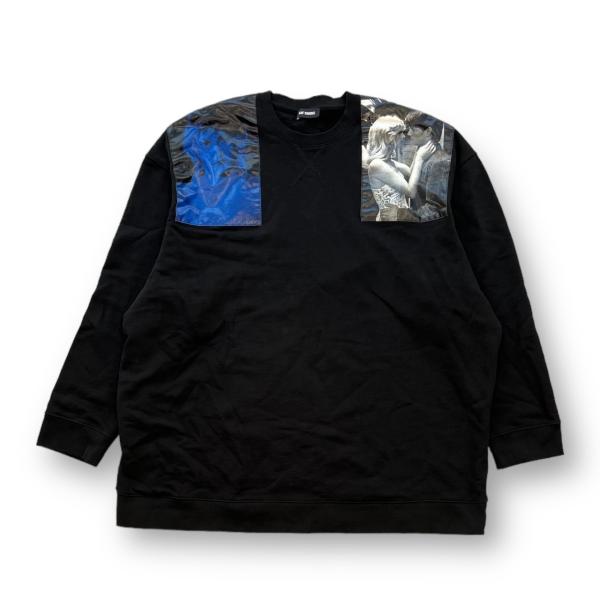 ブランド：RAF SIMONS（ラフシモンズ） × DAVID LYNCH（デヴィッドリンチ）商品名：2019AW Oversized sweater with printed shoulder型番：192-190B特徴：クルーネックフロン...