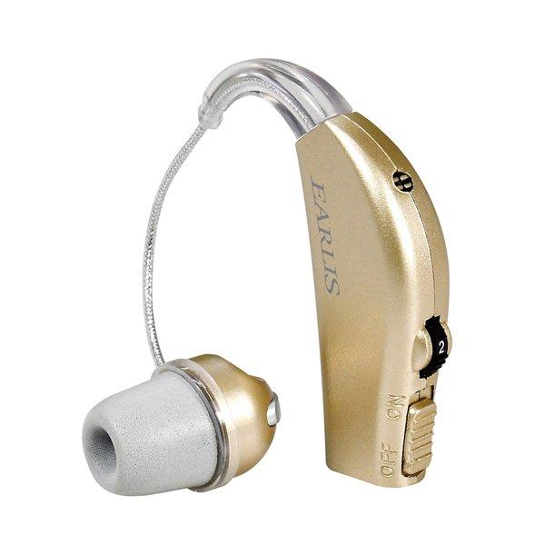 繰り返し使える充電式の耳掛け集音器です。充電式なので電池交換が不要。連続15時間の使用が可能です。重ささずか6g。軽量なので疲れにくい。人の声が聴き取りやすい密閉型イヤホンで、高音質。左右両耳に対応。3段階の音量調節可能。通販人気商品のオス...