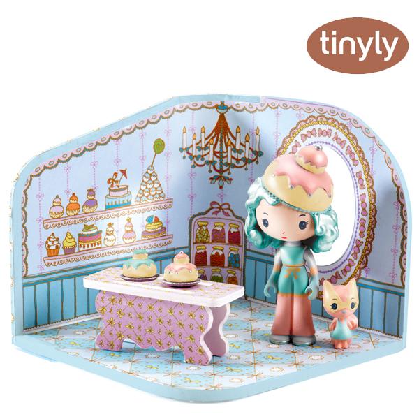DJECO ジェコ フランス アーティストがつくる革新的玩具ブランド Tinyly フィギュア ままごと ドールハウス♪