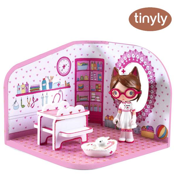 DJECO ジェコ フランス アーティストがつくる革新的玩具ブランド Tinyly フィギュア ままごと ドールハウス♪