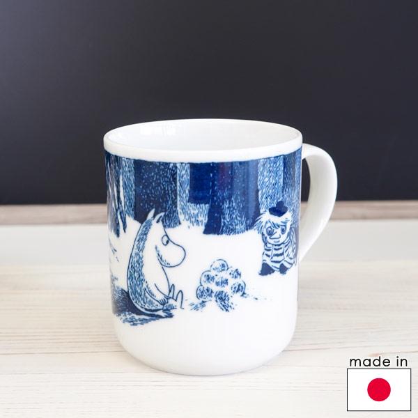 ムーミン 通販 陶器 北欧 マグカップ コップ コーヒーカップ ラテマグ フリーカップ 湯呑 藍♪