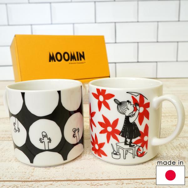 MOOMIN ムーミン 食器セット クヴィオ ペアマグセット フラワー MOOMIN ムーミン 食器セット クヴィオ ペアマグセット フラワー