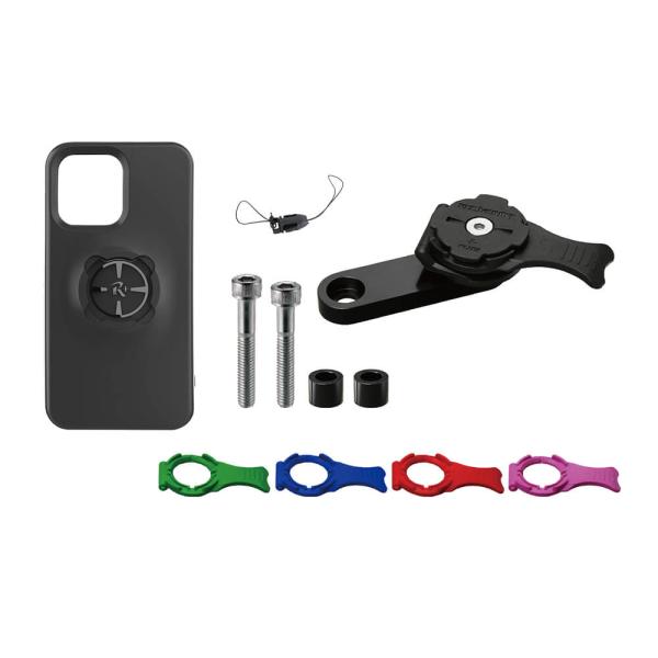 M8ボルトに共締めするタイプアーム左右の角度調整が可能