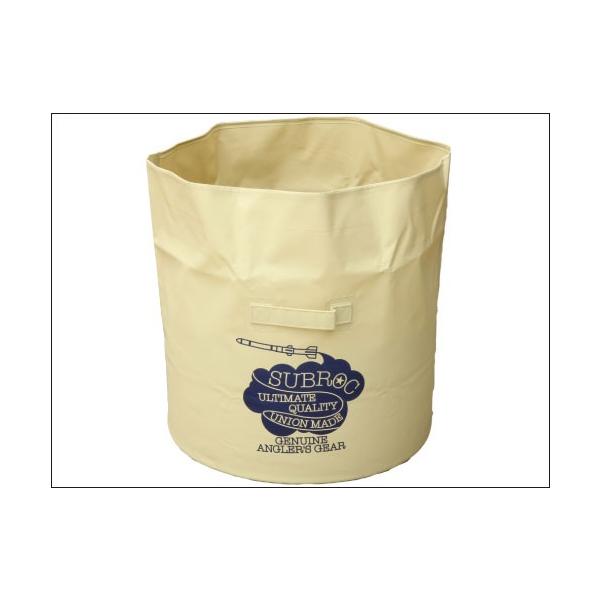 ターポリン素材のラウンド型バッグです。使用後のウェーダーやブーツ、ライフジャケットなど濡れ物や汚れ物を入れるのに便利です。コンパクトに折りたたむことが可能。※接着部は強力に圧着されてますが、完全防水を保証する物ではありません。・サイズ：φ4...