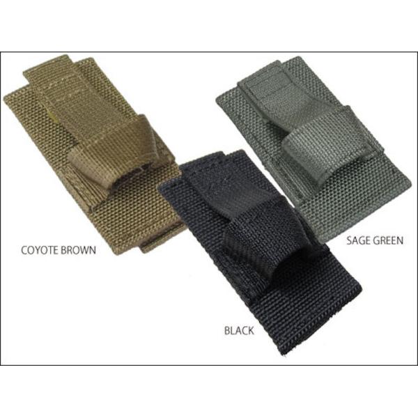 サブロック　プライヤーホルダーPALSウェビング対応のプライヤーホルダーです。バッグやフローティングベストなどのPALSウェビングに取り付けてご使用ください。プライヤーの固定はベルクロになっており、リリースはプライヤーを勢い良く引き抜いて行...