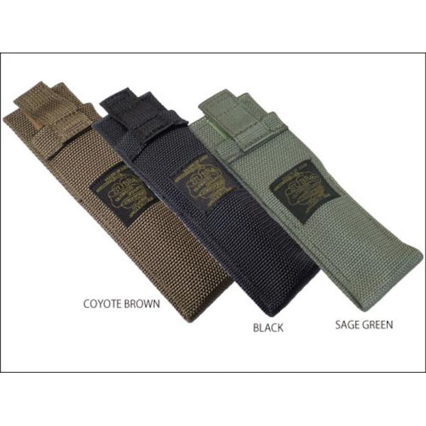 サブロック　プライヤーホルダー ロング全長200mm程度のプライヤーが収納可能なプライヤーホルダーです。バッグや各種ベルト、ストラップ、フローティングベストなどに取り付けてご使用ください。プライヤーの固定はベルクロになっており、リリースはプ...