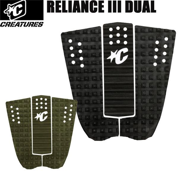 【日本正規品】●BRAND：CREATURES(クリエイチャー)●品番：10023102012●品名：RELIANCE III DUAL●COLOR：BLACKDARKOLIVE