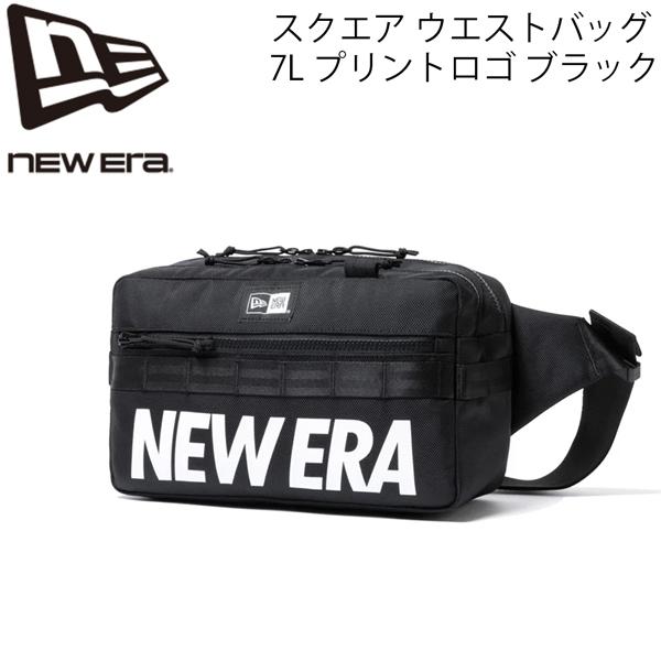 【正規代理店商品】●BRAND : NEW ERA（ニューエラ）●品番 : 14521303 ●品名 : SQUAREウエストバッグ プリントロゴ ブラック●color : ブラック●容量 : 約7L●素材 : ポリエステル/1680Dニュ...
