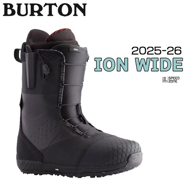 【正規代理店商品】●BRAND ：BURTON (バートン)●品　番：21b-10629107001●品　名：ION WIDE アイオン●サイズ：7.0(25.0cm)7.5(25.5cm)8(26cm)8.5(26.5cm)9(27cm)...