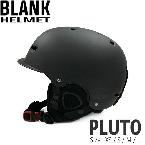 【正規代理店商品】●BRAND ：BLANK(ブランク)●品　番：24BLK-PLUTO●品　名：PLUTO プルートスノーボード スケート ヘルメット プロテクター●カラー：BLACKMATT●サイズ：XS ・ S ・ M ・ LXS（K...