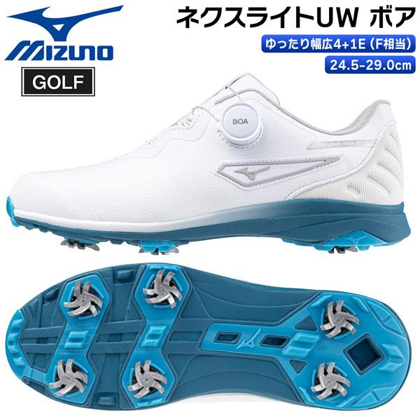 【正規取り扱い店】●BRAND : MIZUNO(ミズノ)●品番 : 51GQ242022●品名 : ネクスライトUW ボア(ゴルフ/防水/軽量)●カラー : 22/ホワイト×ブルー●サイズ : 24.5cm25.0cm25.5cm26.0...