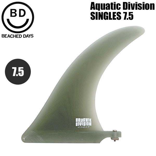 【正規代理店商品】●BRAND：BEACHED DAYS(ビーチドデイズ)●品番：AD-SINGLES-75●品名：アクアティックディビジョン SINGLES 7.5FIBERGLASS●カラー：SMOKE●素材：FIBERGLASS●サイ...