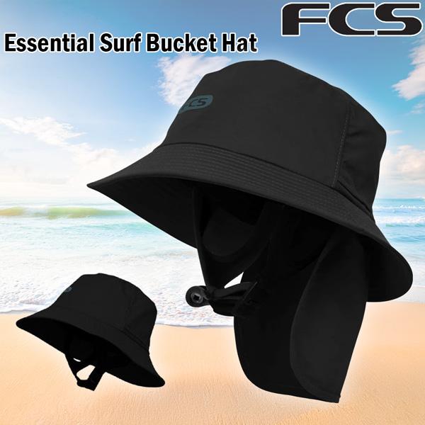 【正規取り扱い店】●BRAND：FCS(エフシーエス)●品番：AESB-04-BLT●品名：ESSENTIAL SURF BUCKET HAT●カラー : BLACK/TEAL●サイズ : MD／LGエフシーエス サーフハット FCS ES...