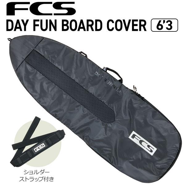 【正規取扱い店】●BRAND：FCS（エフシーエス）●品　番：BDY-063-FB-BWG●品　名：DAY FUN BOARD COVER 6'3●サイズ：6'3●カラー：Black/Warm Grey●ショルダーストラップ付き【特徴】■ワ...