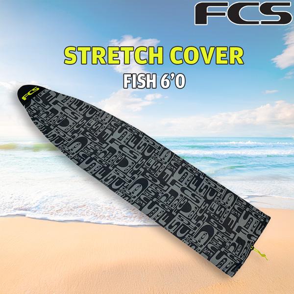 【正規取り扱い店】●BRAND：FCS(エフシーエス)●品番：BST-060-FB-MCL●品名：STRETCH COVER FISH 6’0フィッシュ・オルタナ用●カラー : MONOGRAM COAL/LIME●素材 : High-gu...