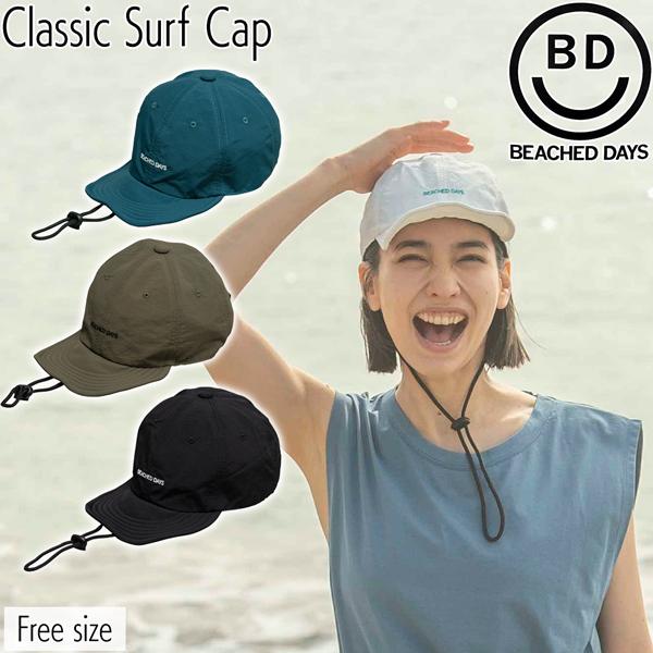 【正規取り扱い店】●BRAND ：BEACHED DAYS(ビーチドデイズ) ●品 番 : BY4300003 ●品 名： Classic Surf Cap ●SIZE : FREESIZE(対応頭周り 〜約60cm●color : BLA...